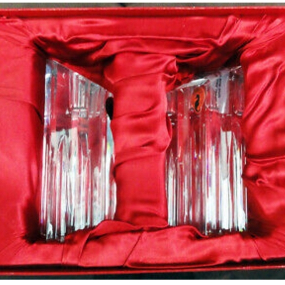 Waterford Crystal | Dining | Waterford Star Candlestick One Pair Nib ...